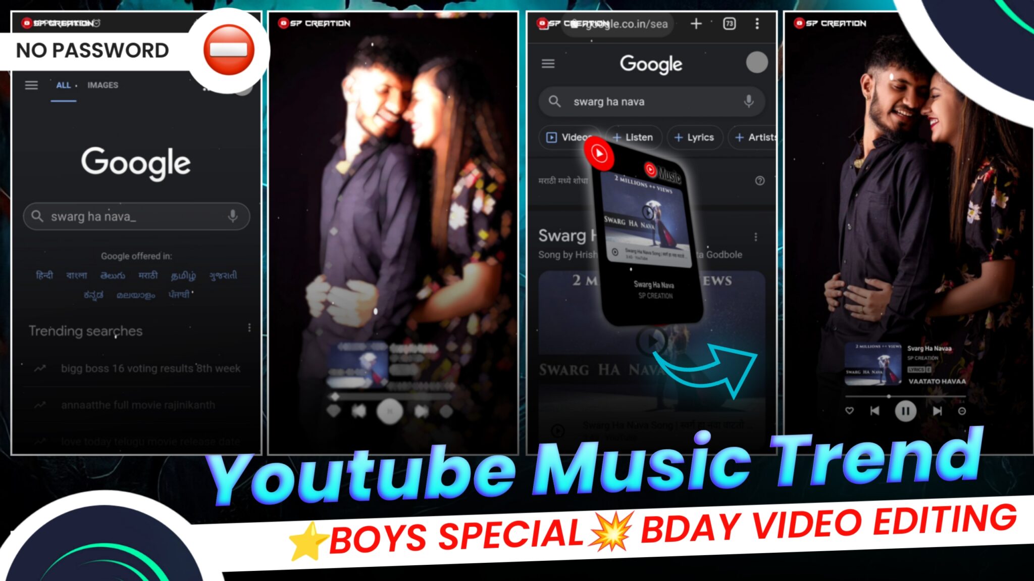 Youtube music trend video editing – SP CREATION