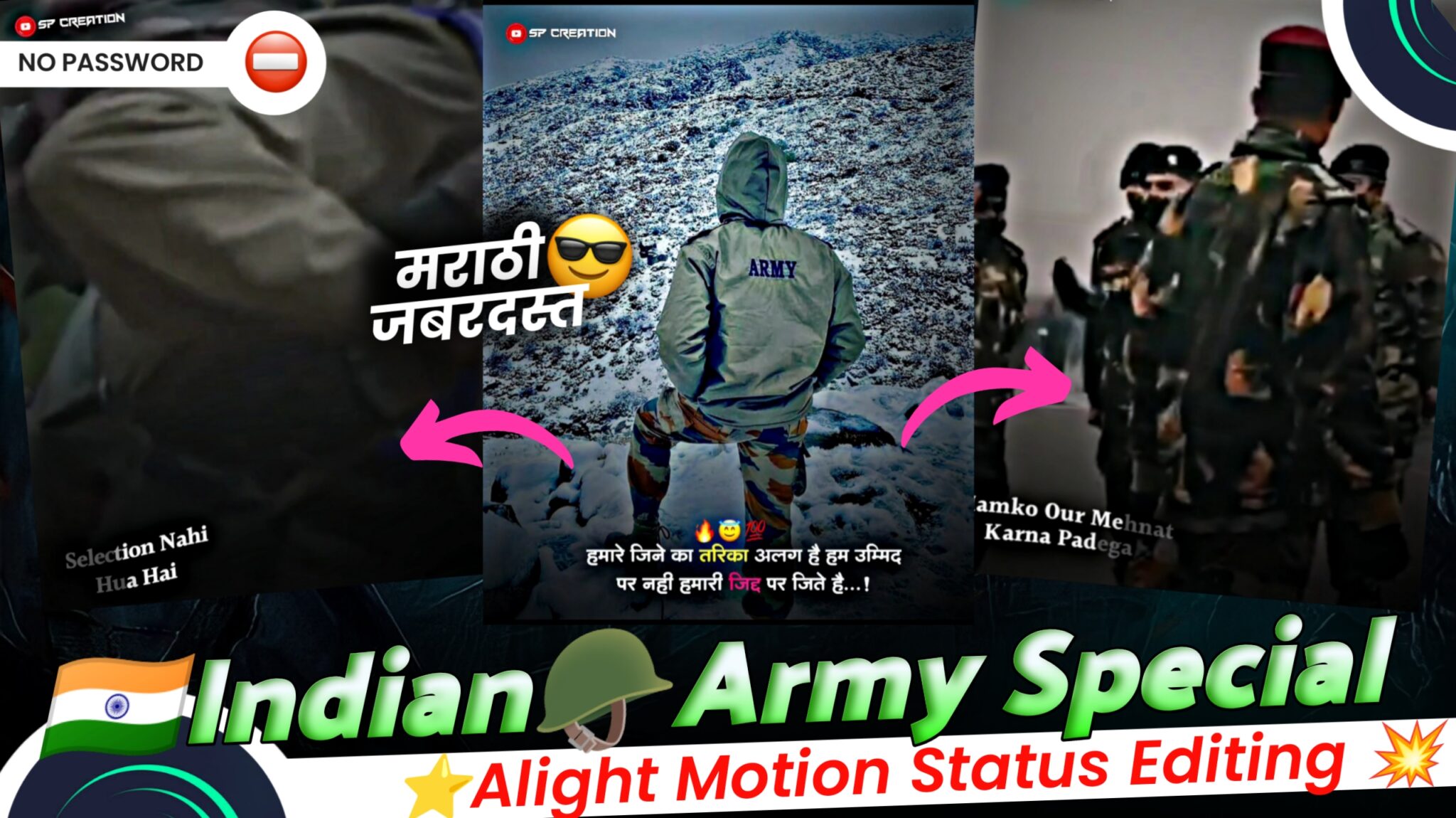 New Army Lover Video Editing – SP CREATION