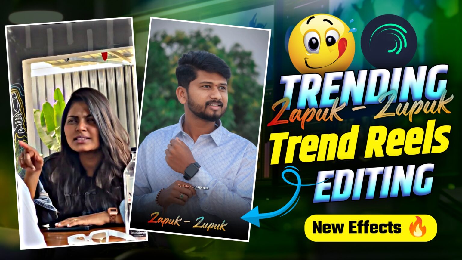 trending zapuk zupuk reels video editing – SP CREATION